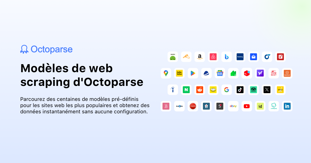 Bing Maps Store Scraper | Modèle d'Octoparse
